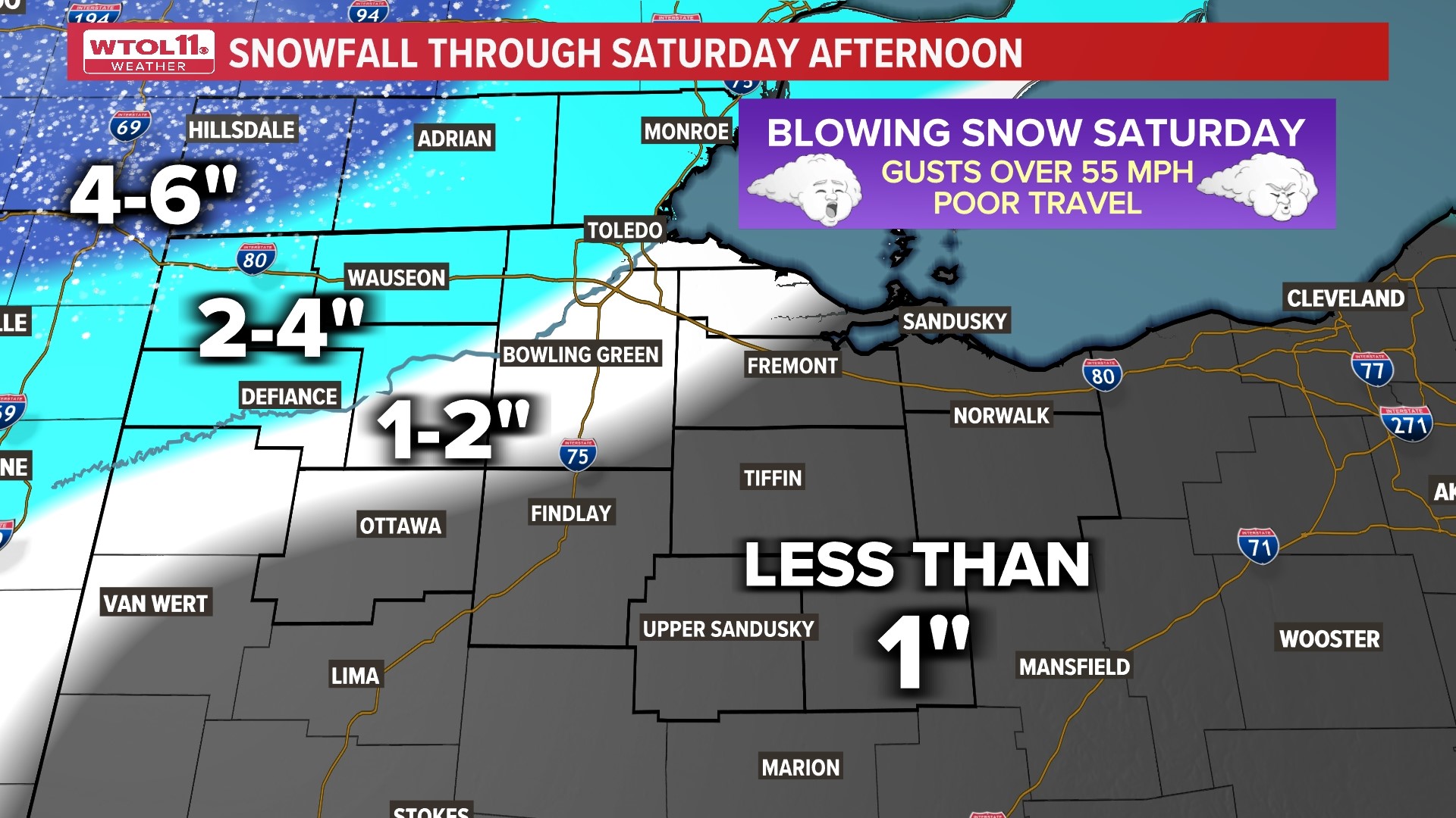What you need to know about the winter storm headed for Toledo | wtol.com