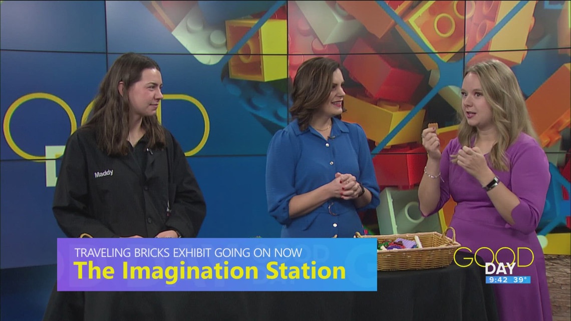 Imagination Station's Traveling Bricks exhibit going on now | Good Day ...