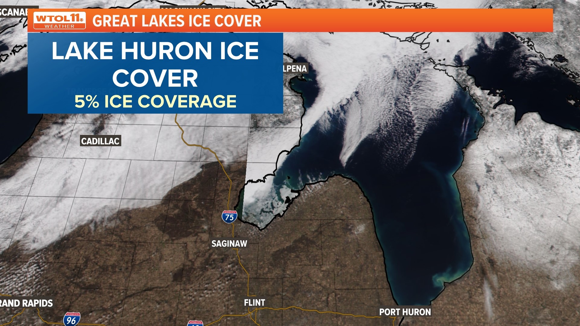 Great Lakes ice update: Coverage at record low | wtol.com