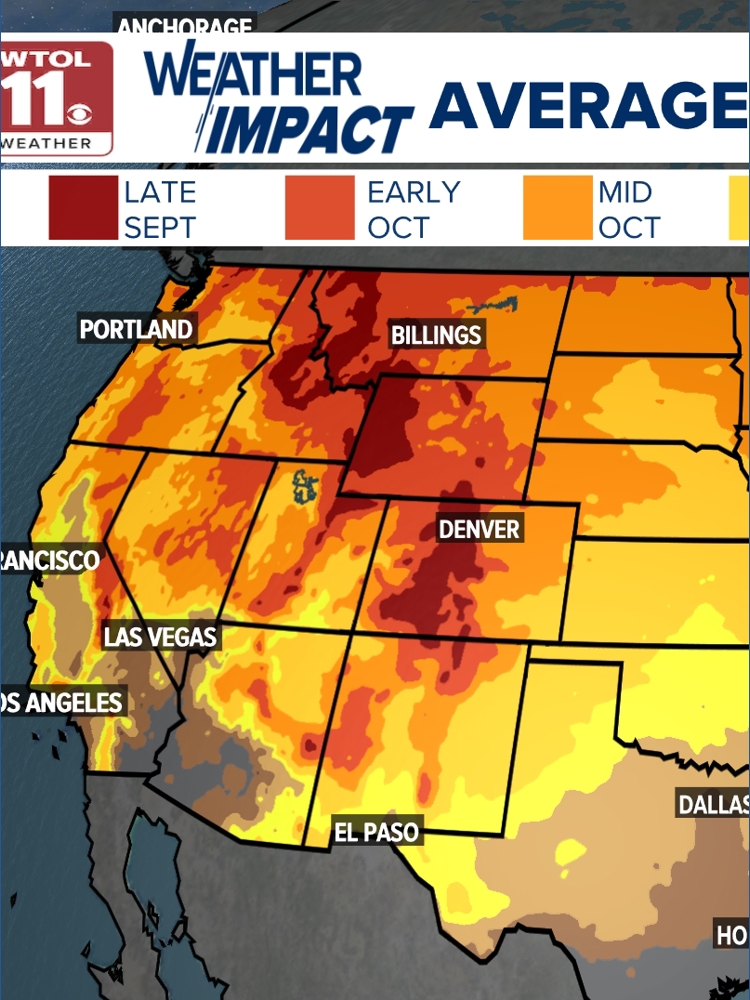 Alaska leads US in fall color with early leaf changes | wtol.com