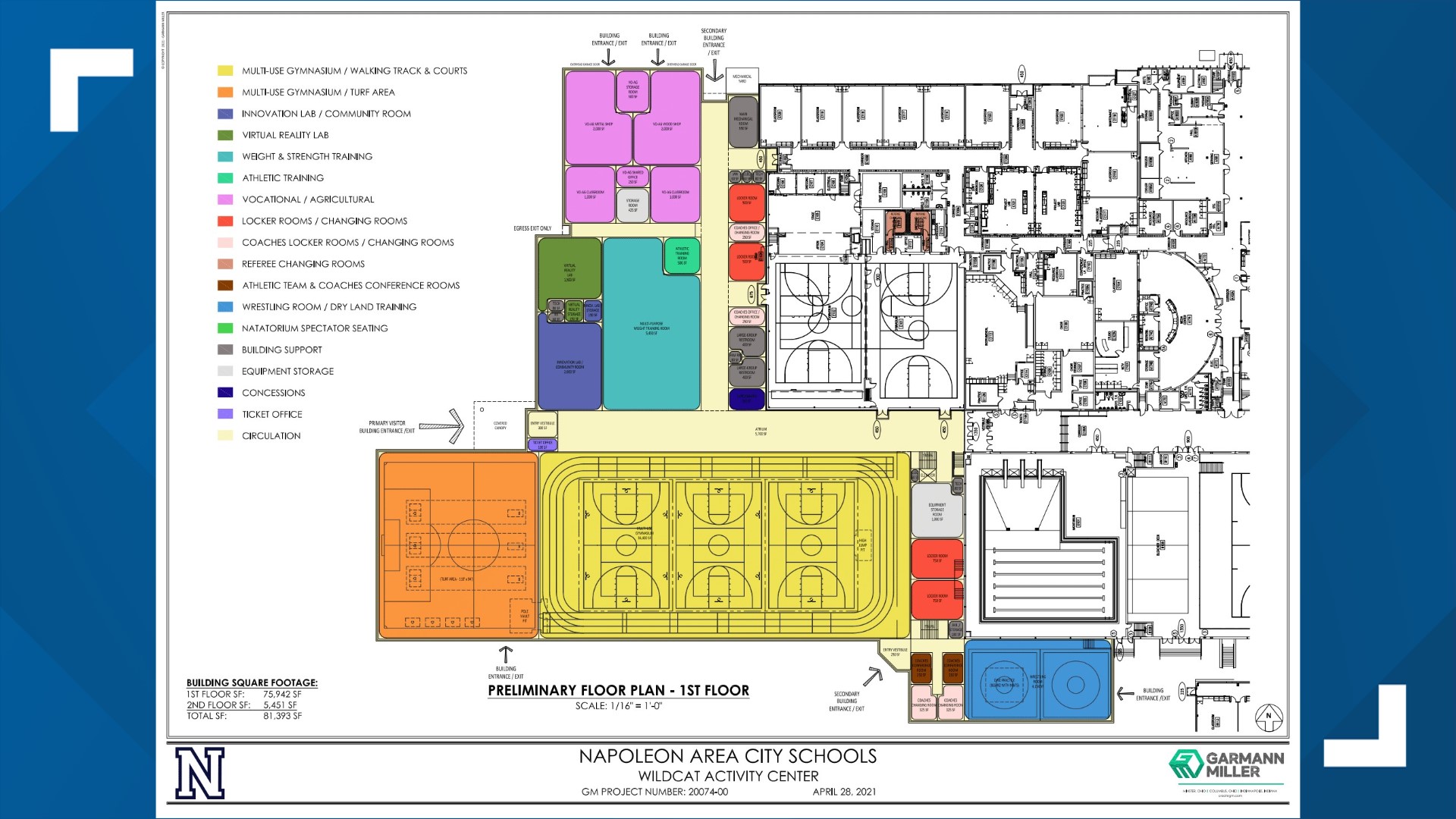 Napoleon Schools aim to build 85,000 square foot facility | wtol.com