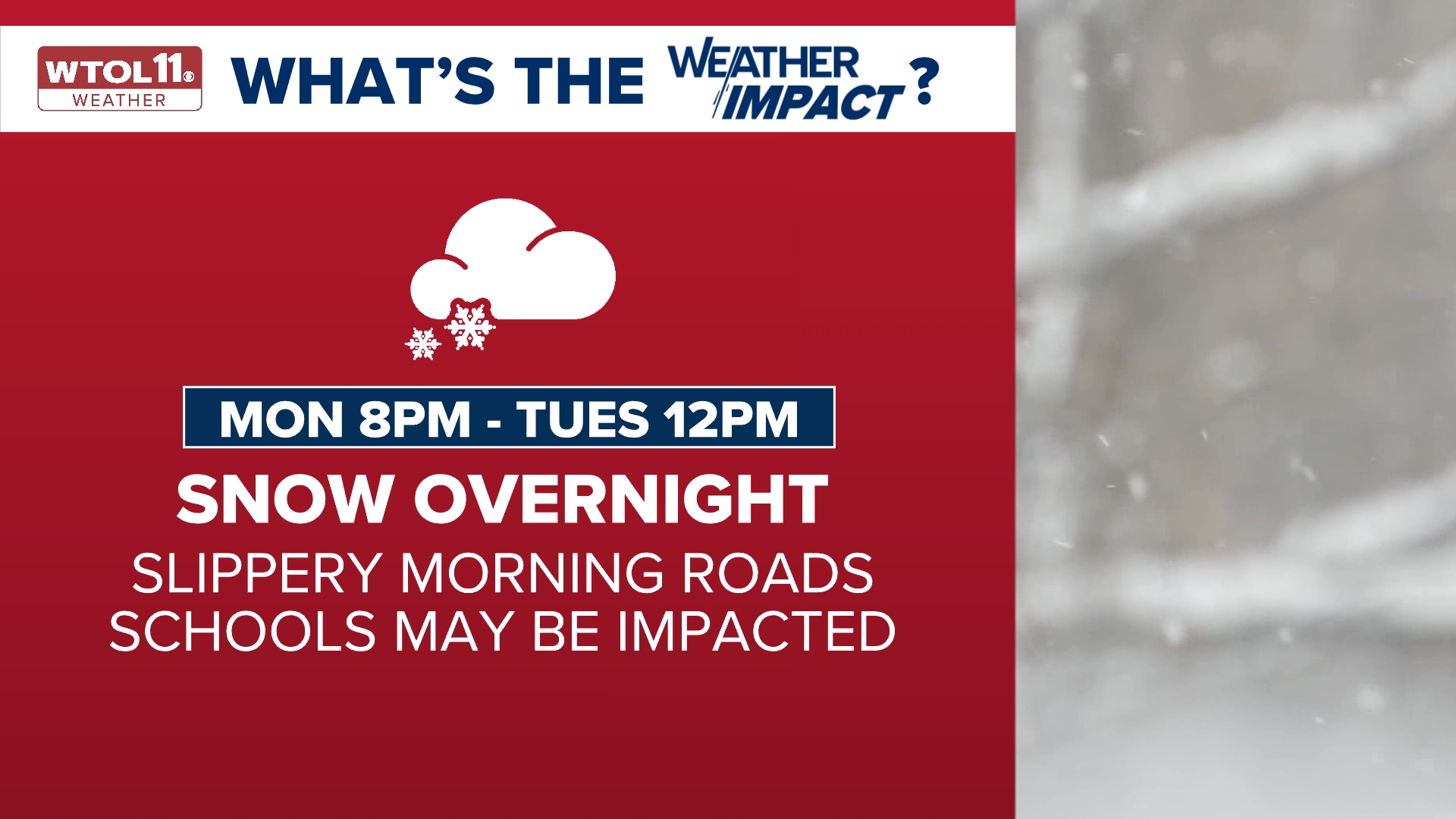 Weather Impact Alert Day: Steady snow returns overnight and into ...