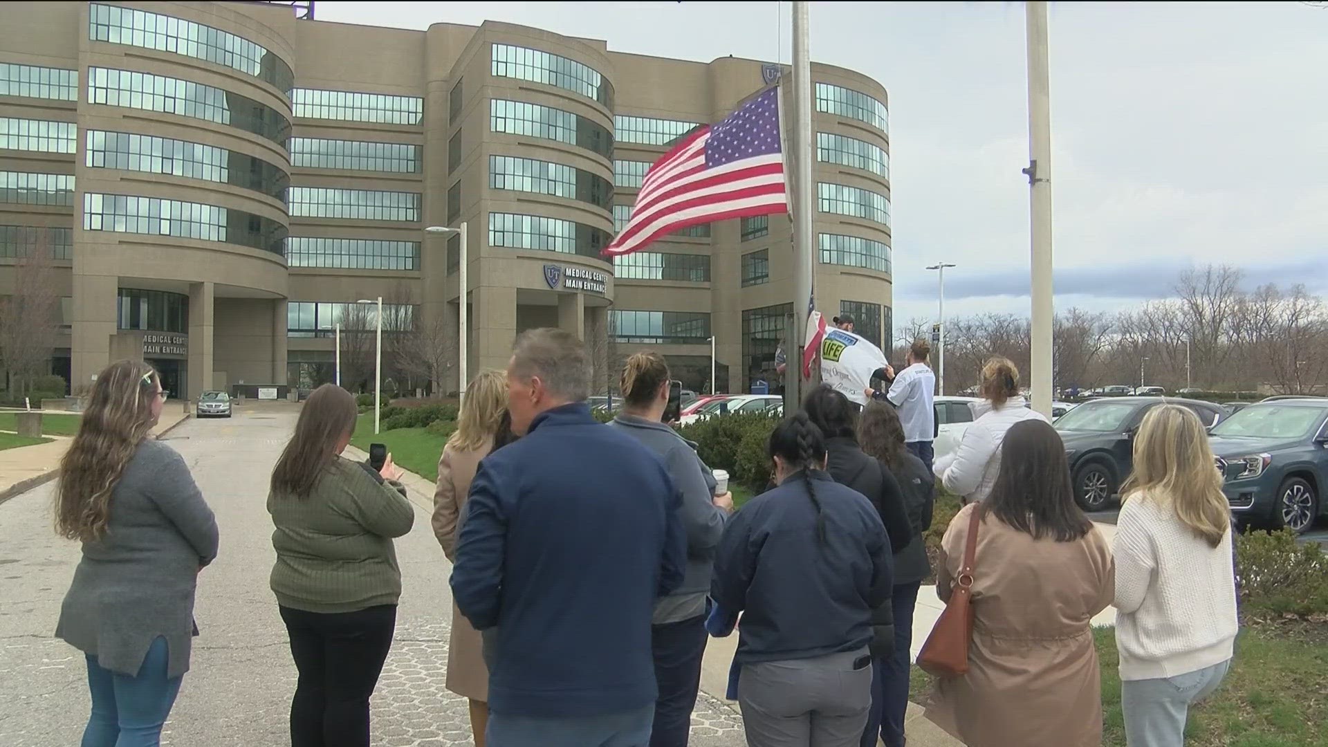 UTMC, Life Connection of Ohio recognize National Donate Life Month ...