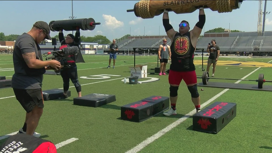 Toledo firefighter brings strongman competition to town | wtol.com