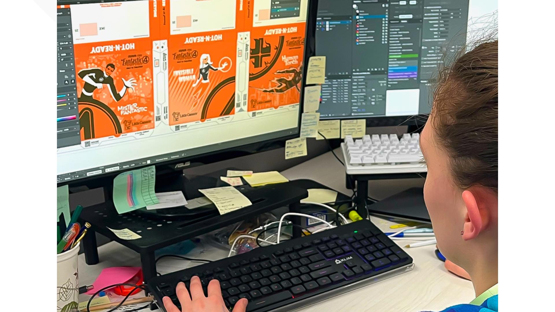 Toledo’s Dynamic Dies helps with Marvel pizza box campaign | wtol.com