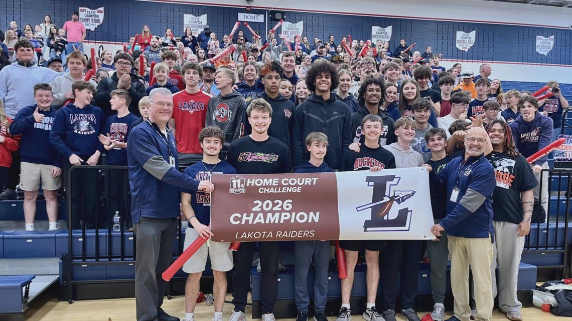 Lakota Raiders celebrate 2026 Home Court Challenge championship | wtol.com
