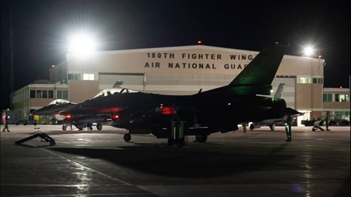 180th Fighter Wing conducting night flights beginning Monday | wtol.com