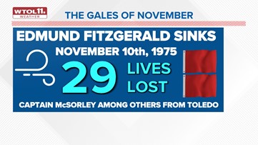 The sinking of the SS Edmund Fitzgerald, 48 years later | wtol.com