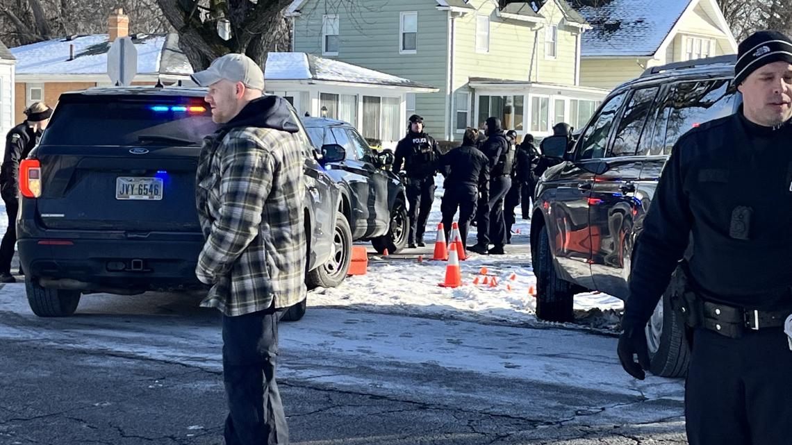 Police Investigate After Officer Involved Shooting In West Toledo