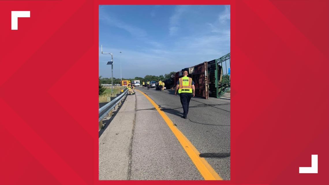 Us 23 I 475 Ramp Closed Thursday Due To Semi Crash Wtol