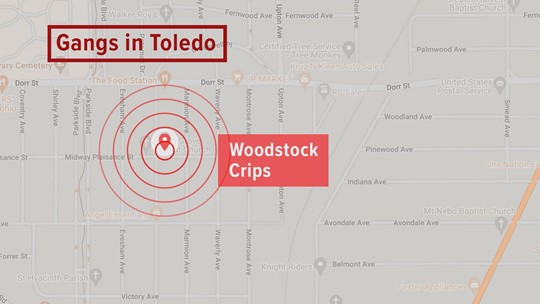Toledo police reveal the city's gang territories | wtol.com