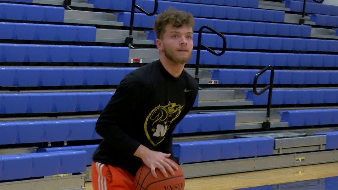 Northwood's Kaden Cluckey returns to play basketball after injury ...