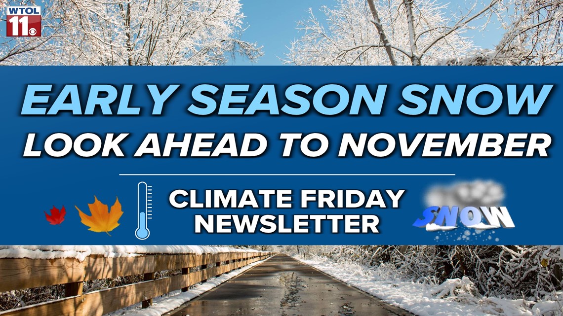 November snowfall outlook in northwest Ohio | Climate Friday | wtol.com