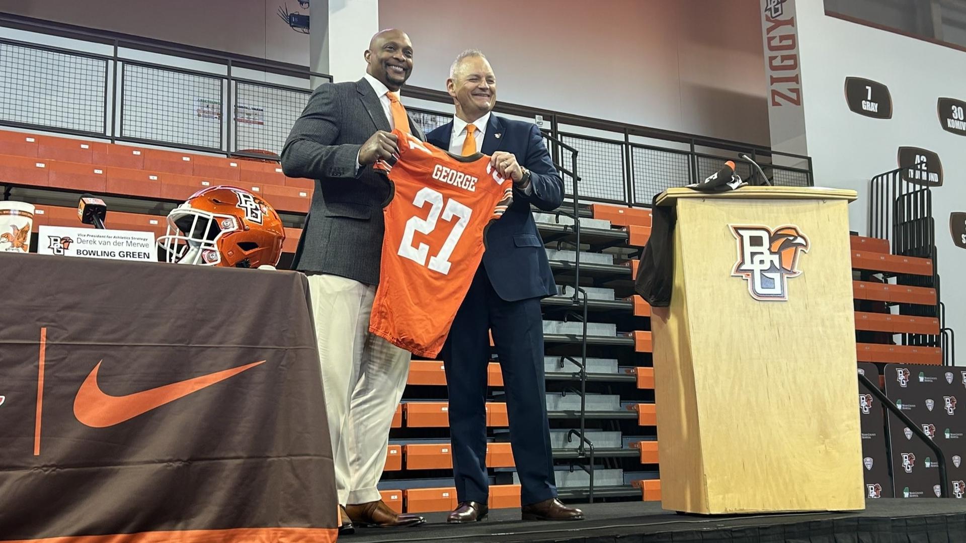 MOU: Eddie George becomes BGSU head coach with $600K annual salary ...