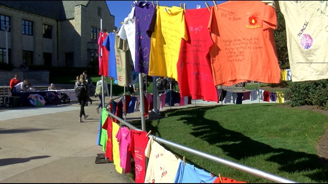 Clothesline Project uses t-shirts to spread awareness about sexual ...