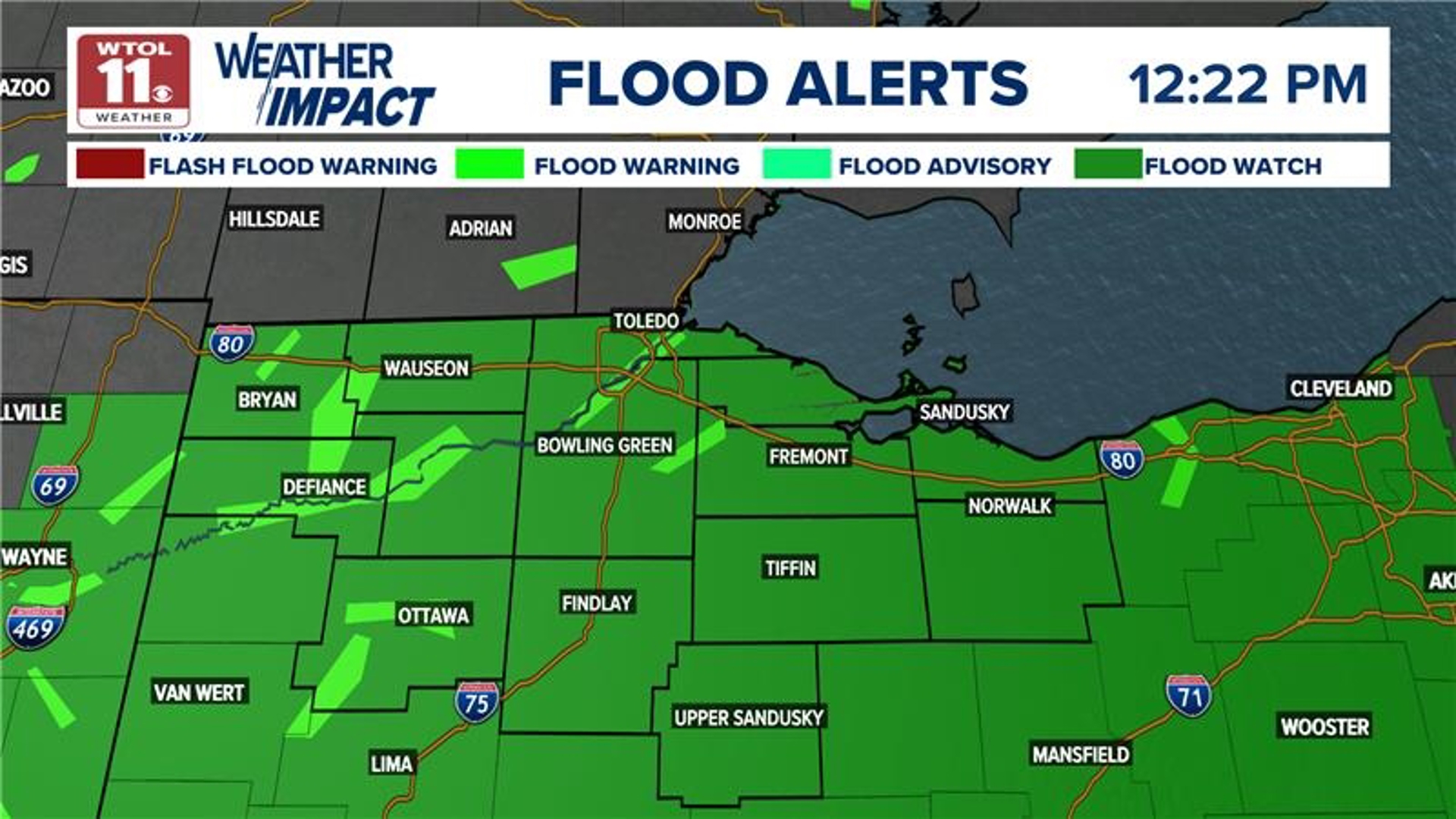 Flood warnings: Impacts in northwest Ohio, southeast Michigan | wtol.com