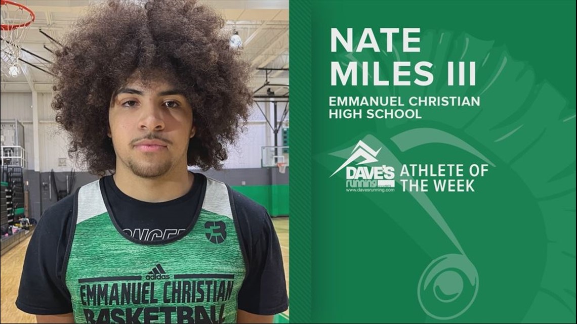 Athlete of the Week: Nate Miles III, Emmanual Christian | wtol.com