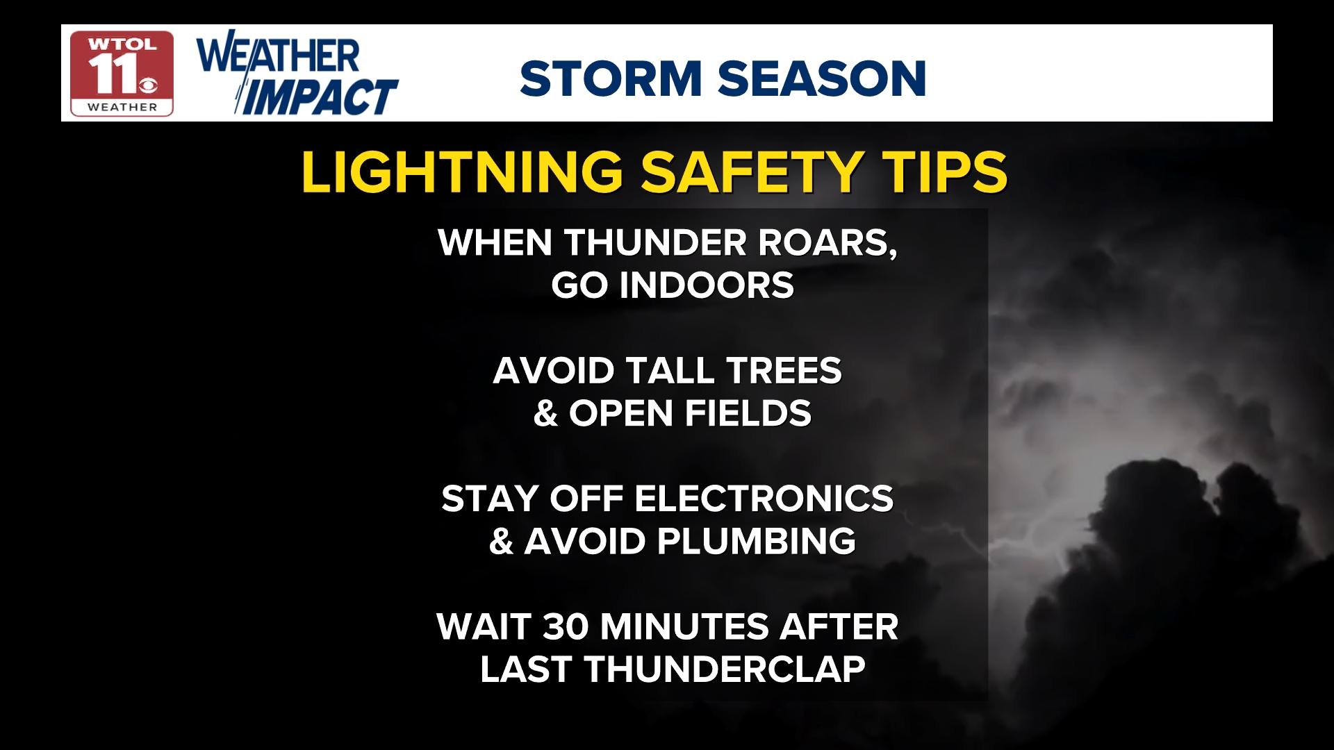 Why is late-May considered to be peak thunderstorm season? | wtol.com
