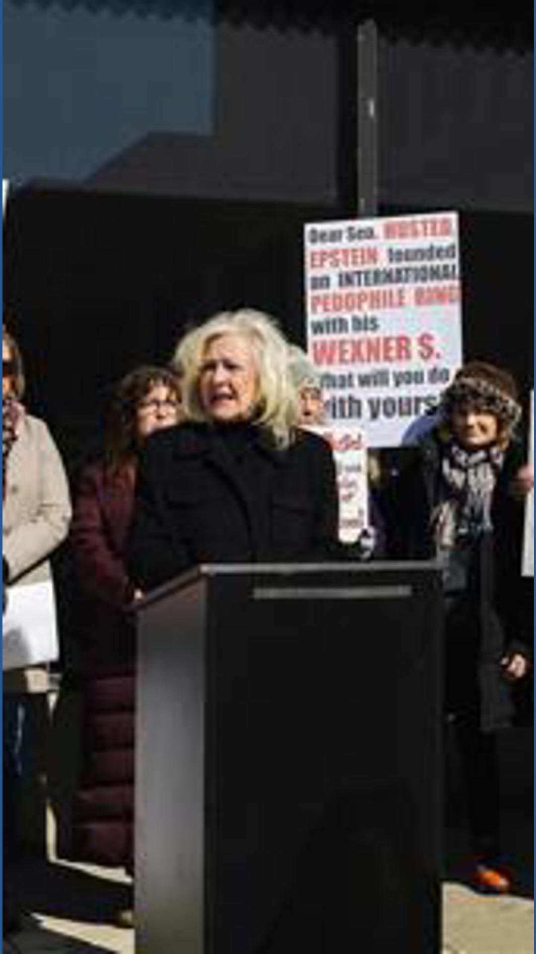 Ohioans protest outside Husted’s Toledo office over donations tied to ...