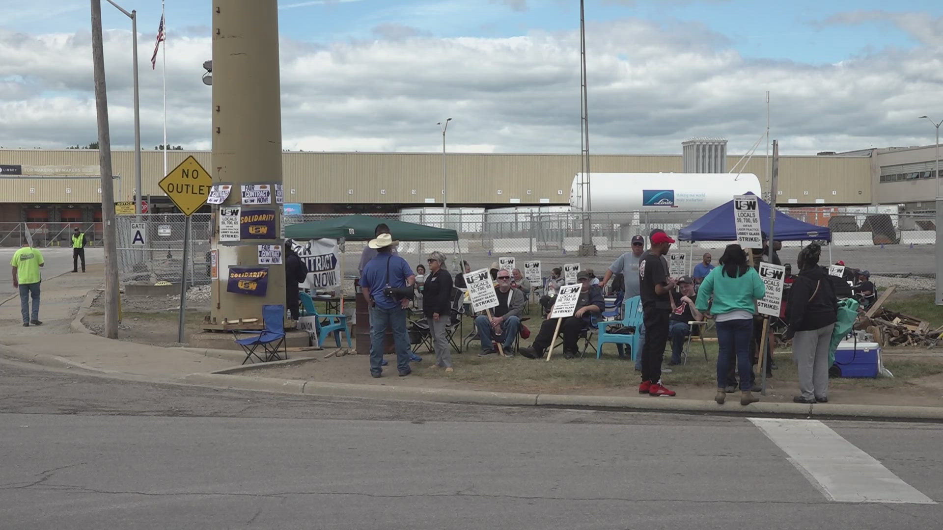 Libbey Glass strike enters 2nd week as US Rep. Marcy Kaptur visits ...