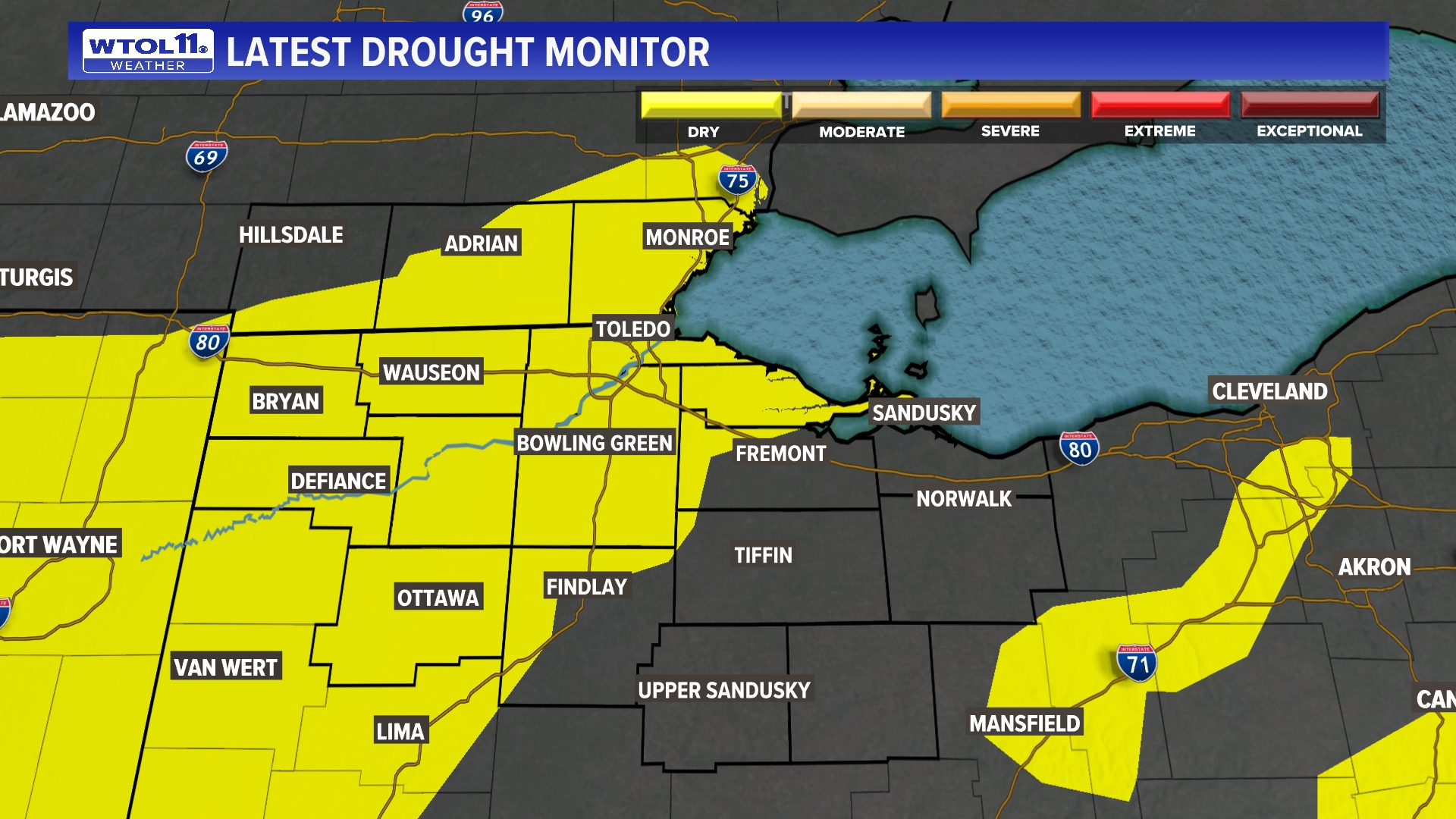 How are drought conditions impacting northwest Ohio agriculture? | wtol.com