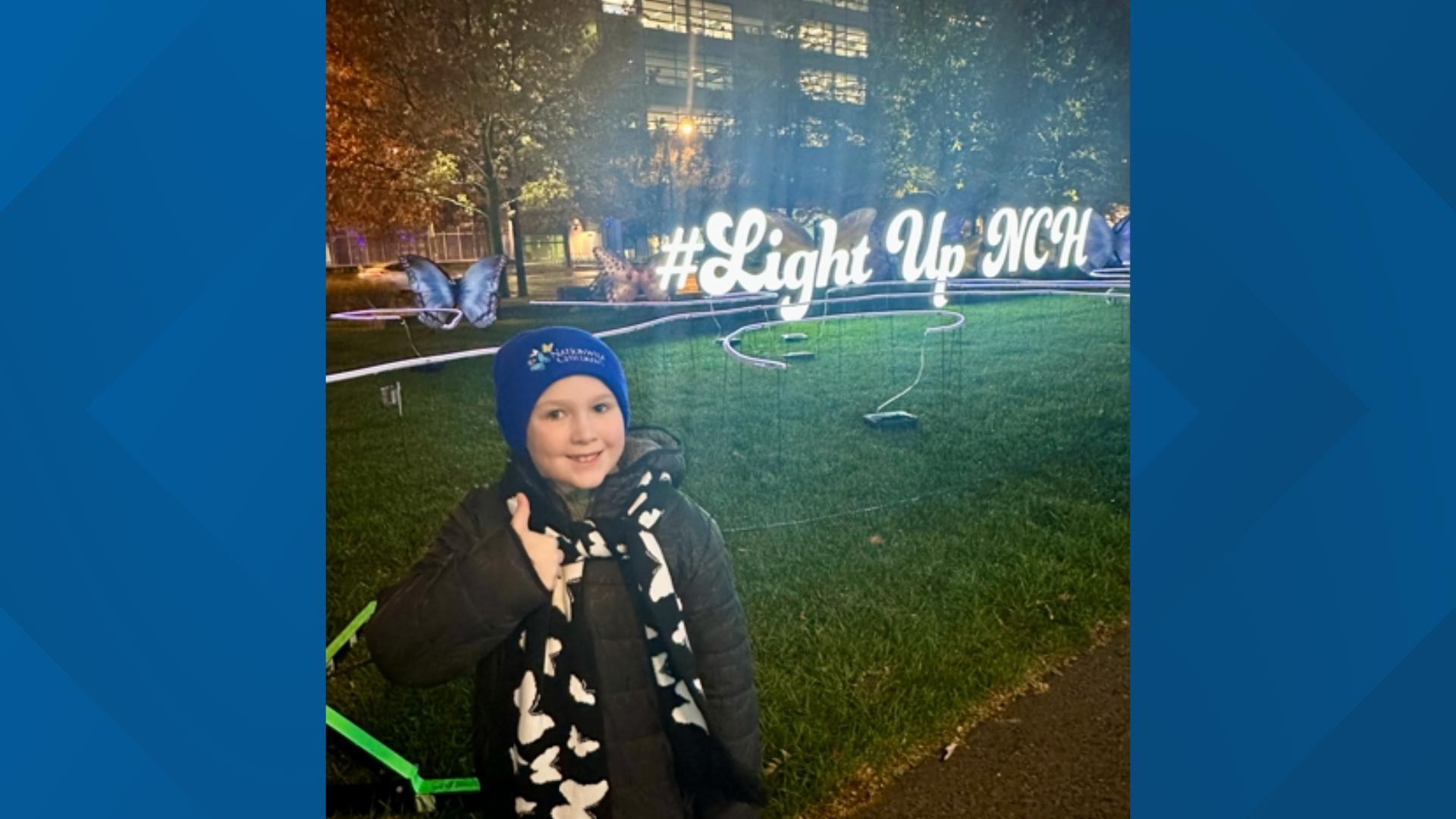 Tiffin boy fighting cancer finds joy through Light Up the Lawn Campaign ...