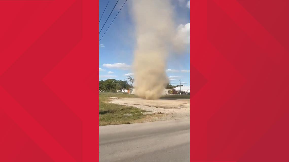 WATCH: Dust devil forms in Findlay | wtol.com