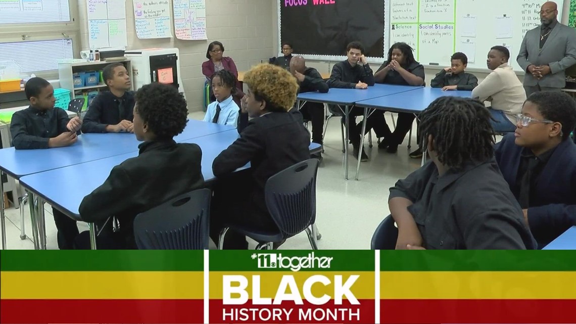Black history is in the making at Martin Luther King Jr. Academy for ...