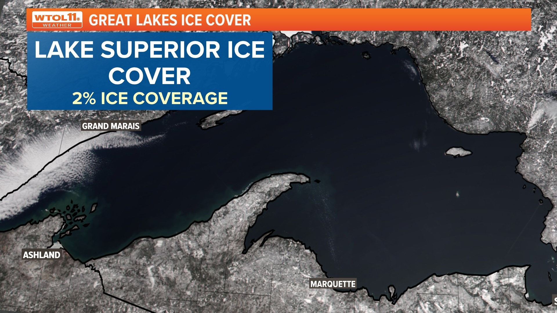 Great Lakes ice update: Coverage at record low | wtol.com