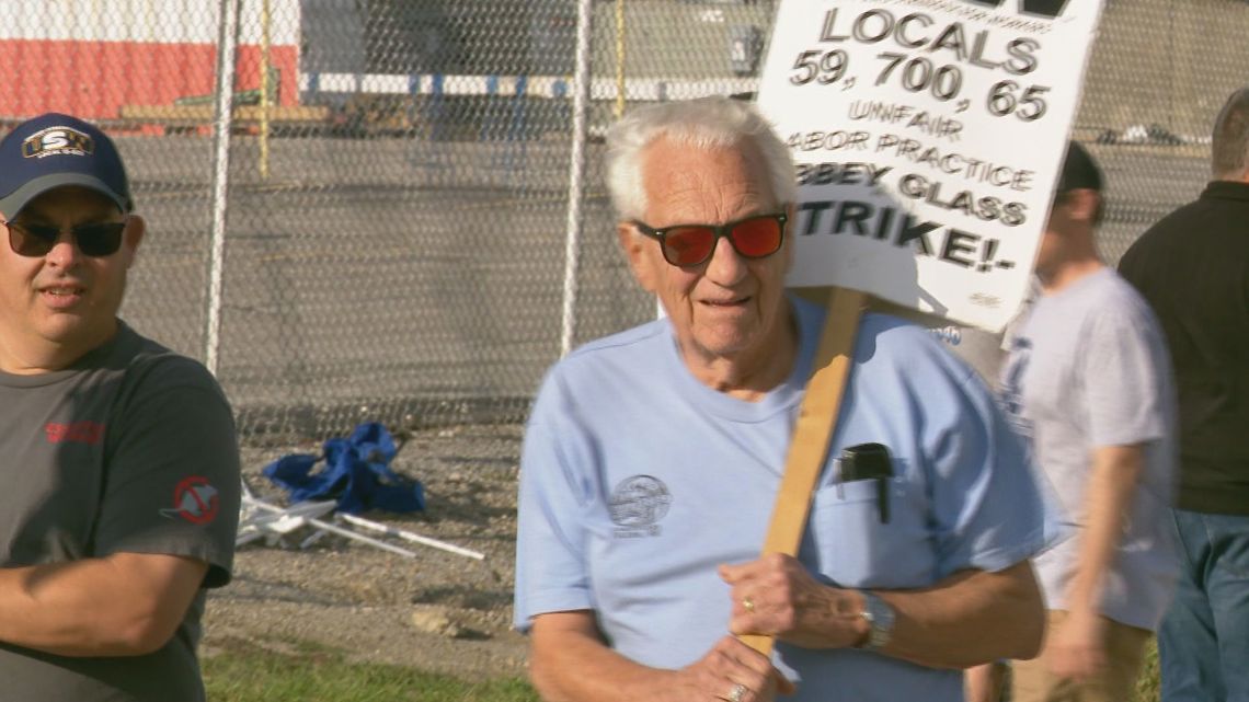 Support grows as Libbey Glass strike nears record length in Toledo | wtol.com