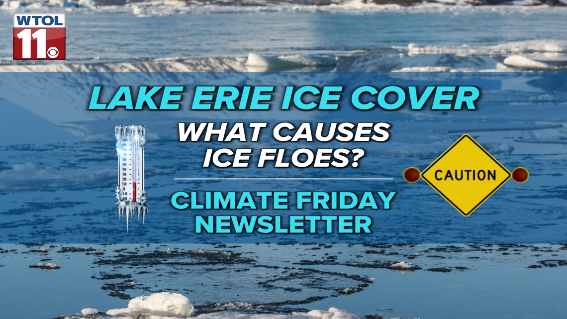 Great Lakes ice cover update | Climate Friday | wtol.com