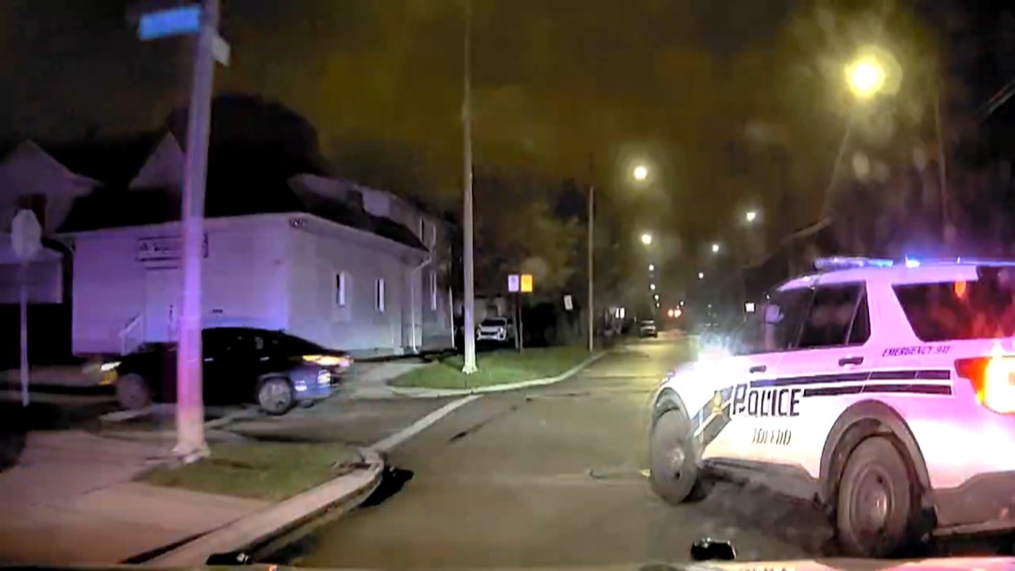 WATCH: Dashcam video of Toledo police vehicles damaged in separate ...