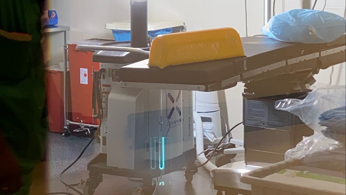 Sanitizing Robot helping to fight against Coronavirus | wtol.com