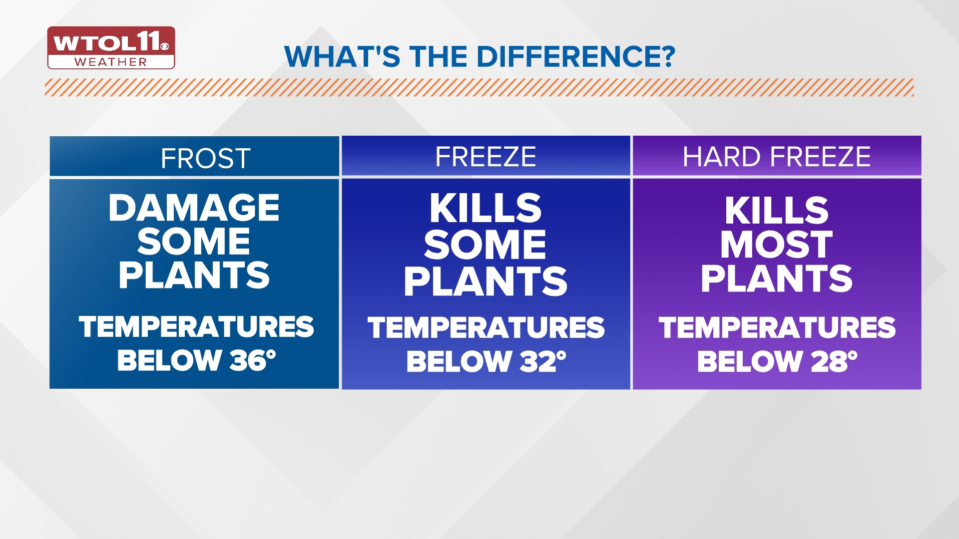 First frost and freeze dates in Ohio | wtol.com