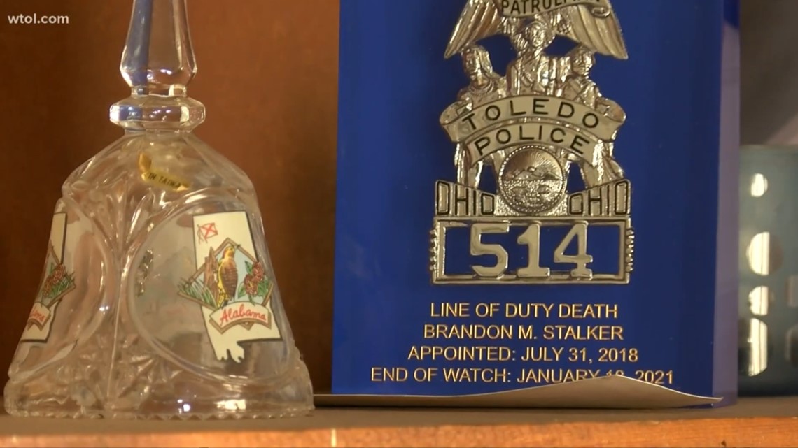 Vigil honors TPD Officer Brandon Stalker two years after death | wtol.com