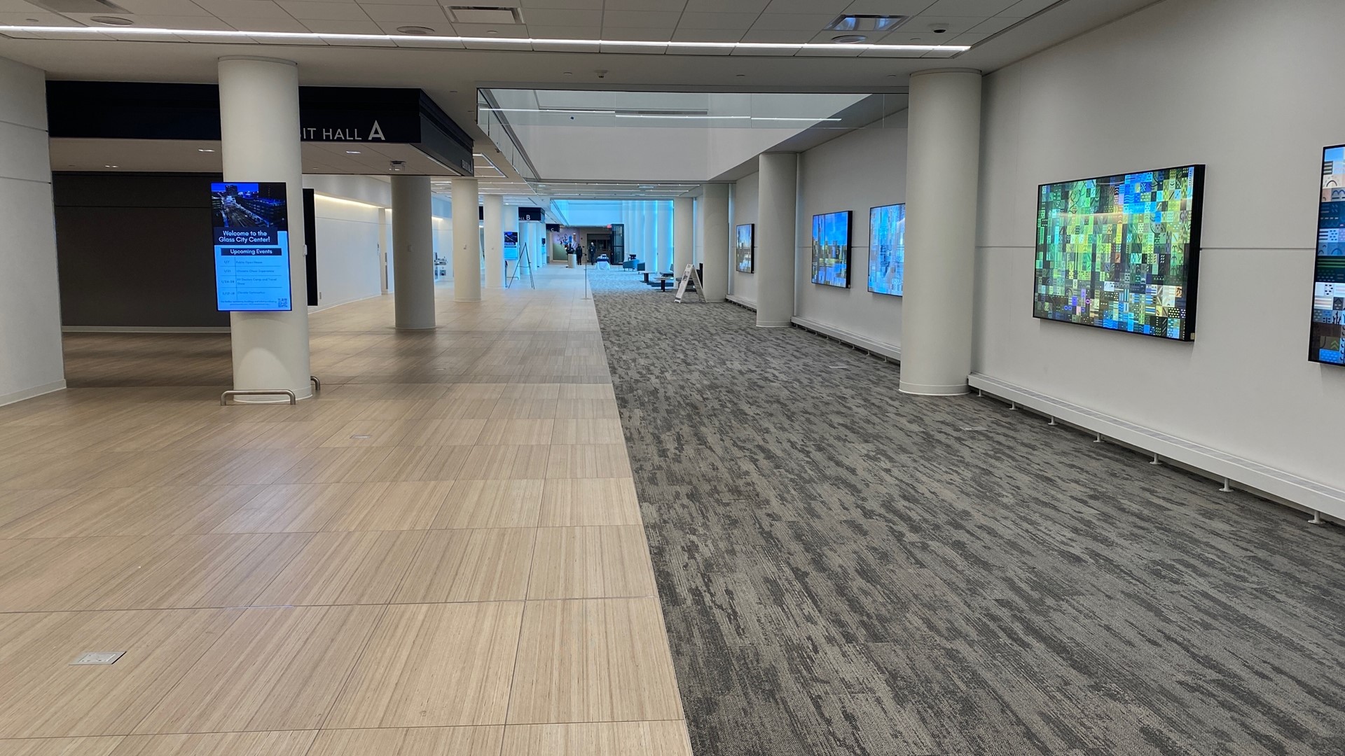 A look inside the newly renovated Glass City Center | wtol.com