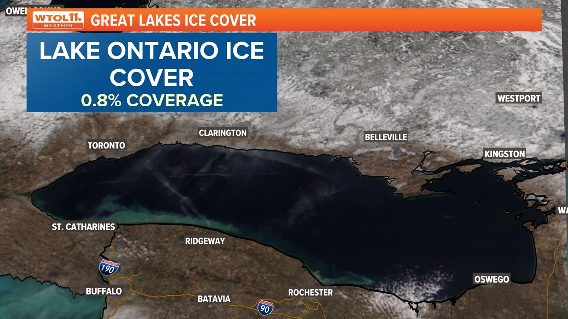 Great Lakes ice update: Coverage at record low | wtol.com