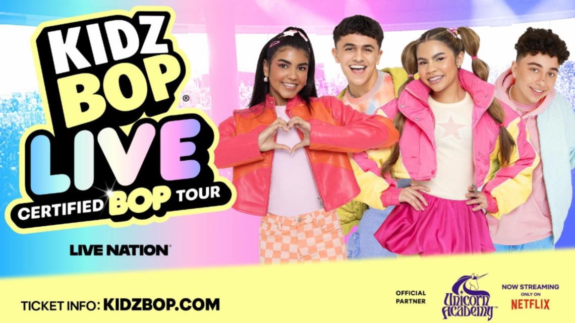 KIDZ BOP LIVE tour making stop at Toledo Zoo Amphitheater in August 2025 | wtol.com