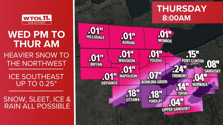 2 major winter storms set to hit NW Ohio, SE Michigan, bringing snow ...