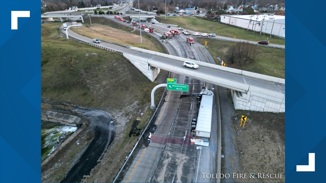 Ramp to I-280 south from I-75 south closed because of a crash | wtol.com