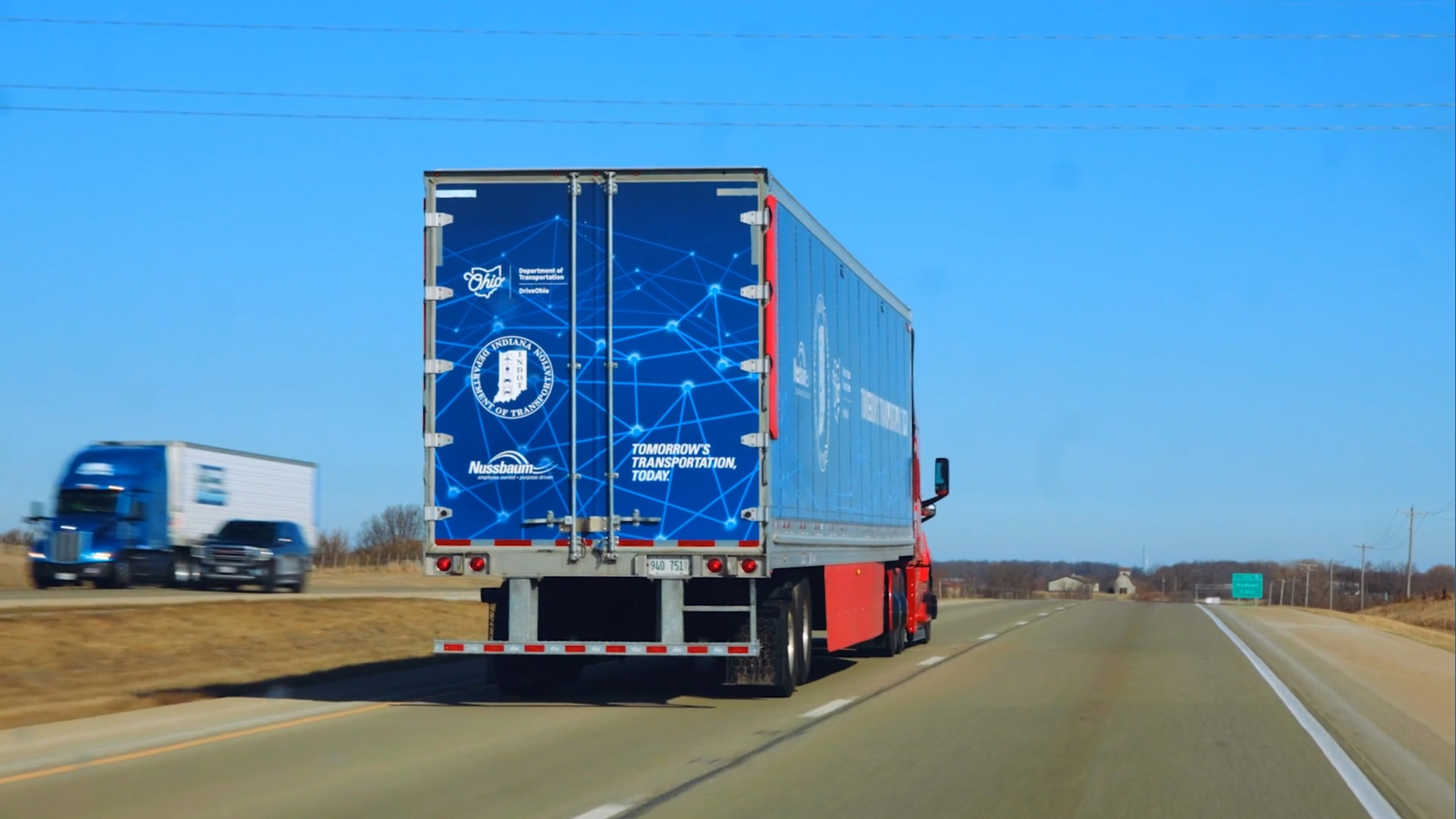 3 automated freight trucks begin testing on Ohio-Indiana routes | wtol.com