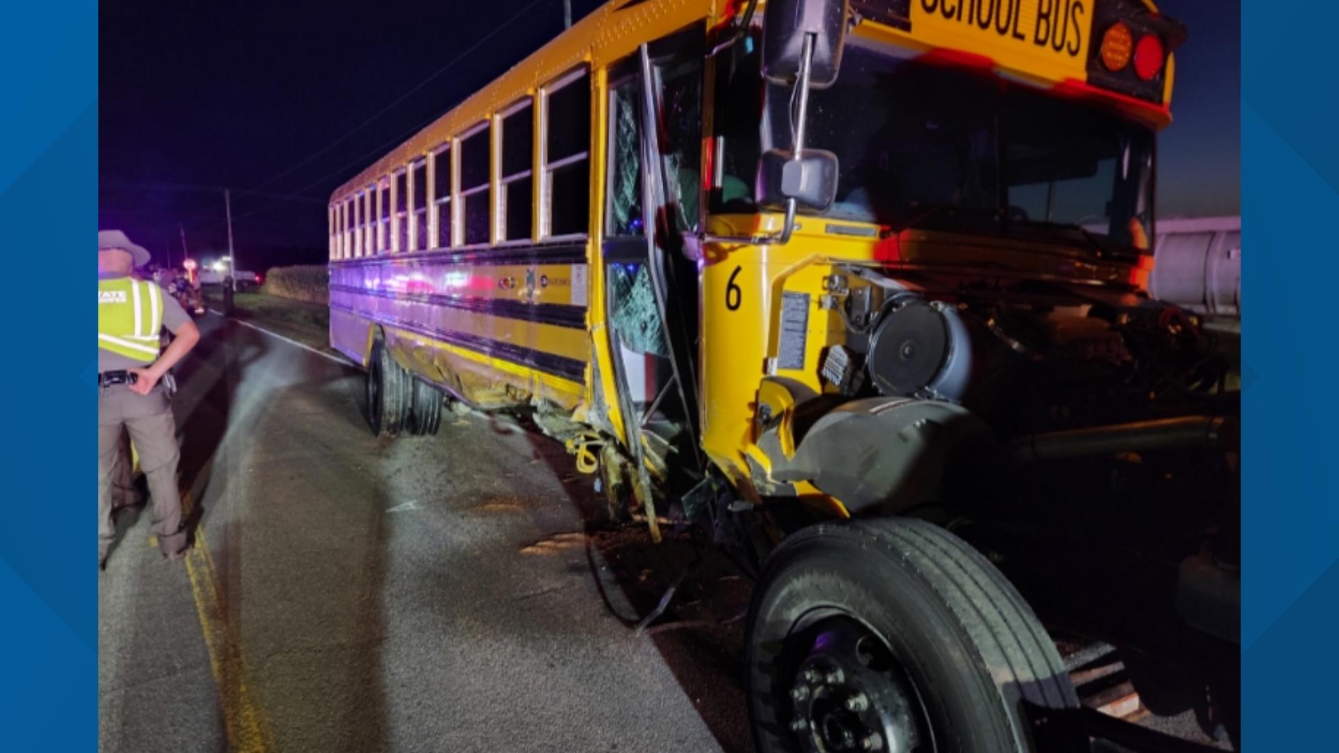 10 people injured, including 8 students, in Northwood schools bus crash | wtol.com