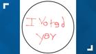 Michigan's 'I voted' sticker contest returns | wtol.com