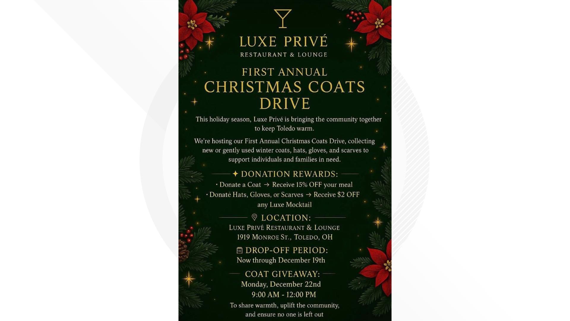 New local business collecting coats for community members in need ...