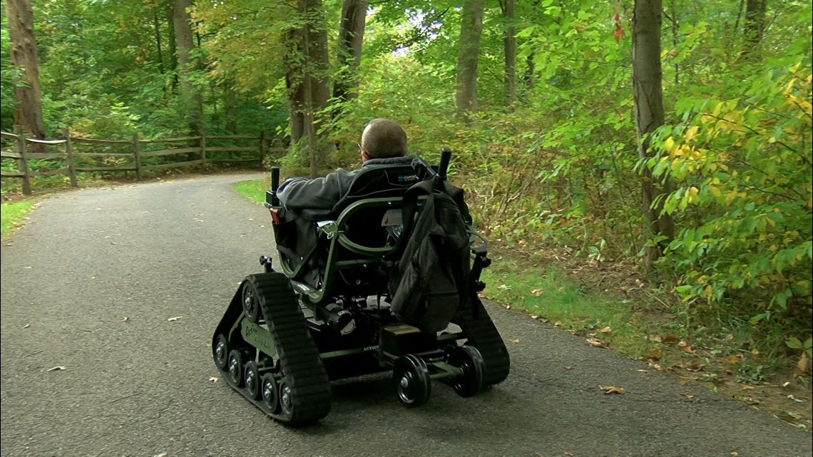 All Terrain Track Chair opens possibilities for all to enjoy park ...