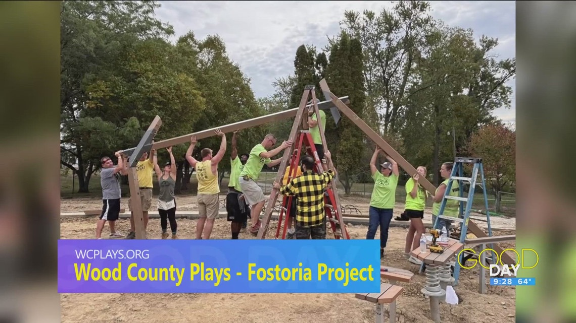 First-ever all inclusive playground in Fostoria | Good Day on WTOL 11 ...
