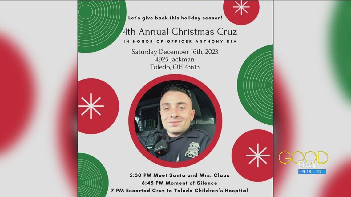 'Christmas Cruz' honors Officer Anthony Dia, gives back to community ...