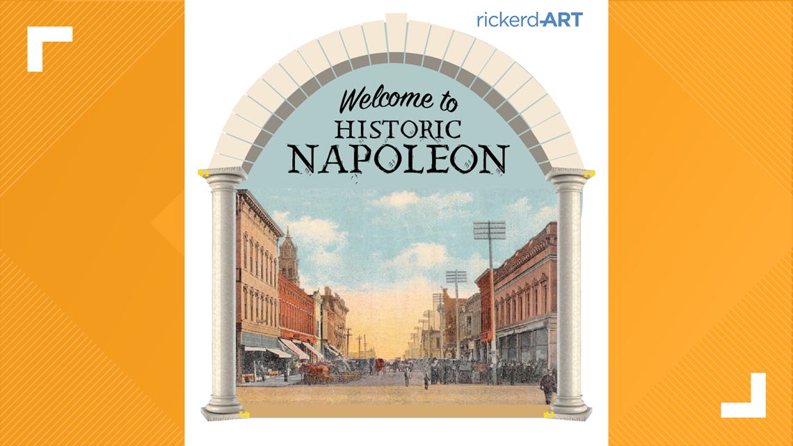 What is that mural in downtown Napoleon. | wtol.com
