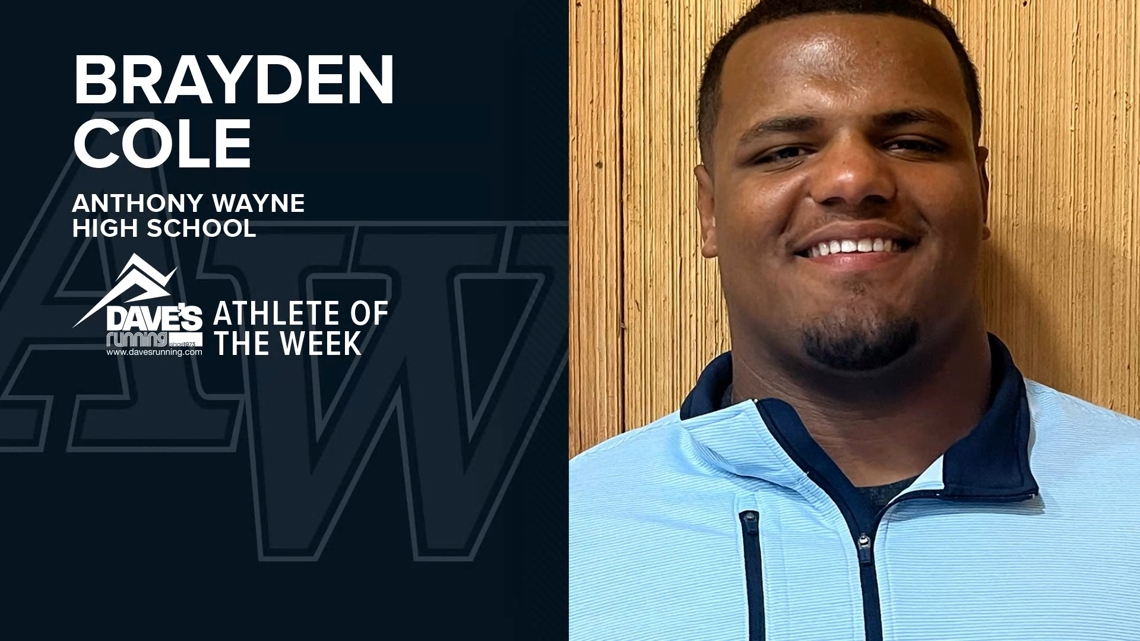 Athlete of the Week: Brayden Cole of Anthony Wayne | wtol.com
