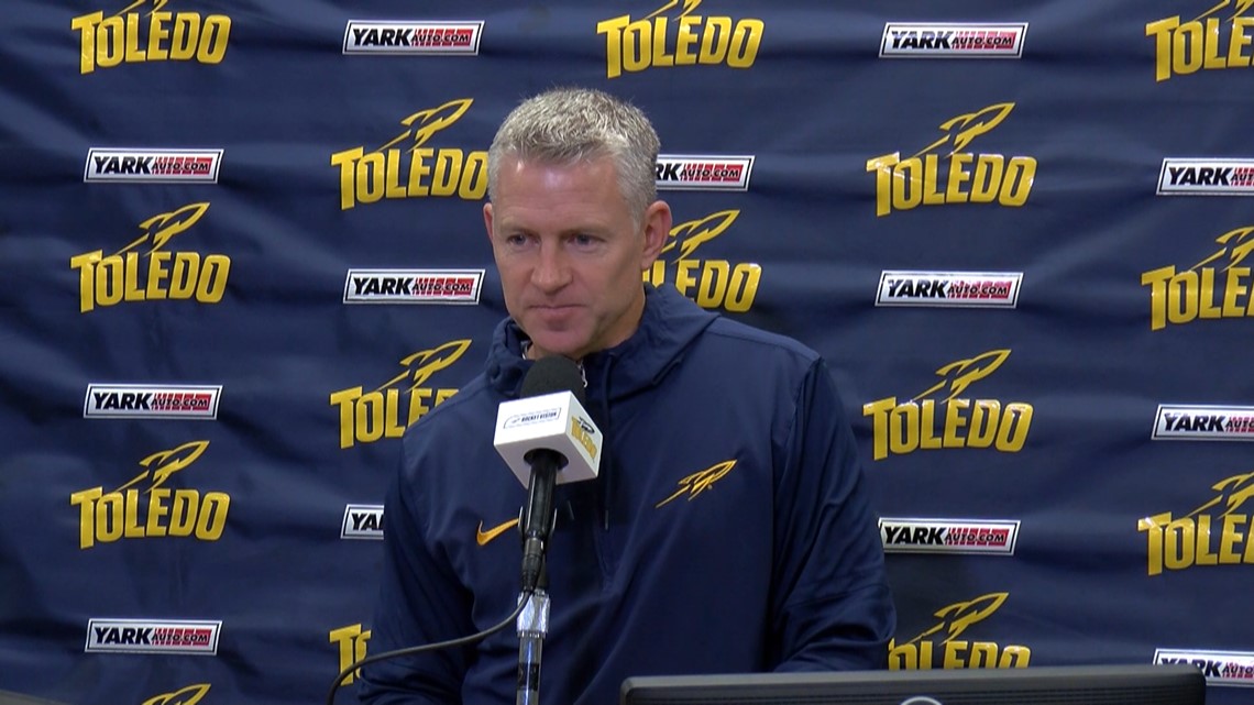 Toledo holds weekly college football press conference | wtol.com
